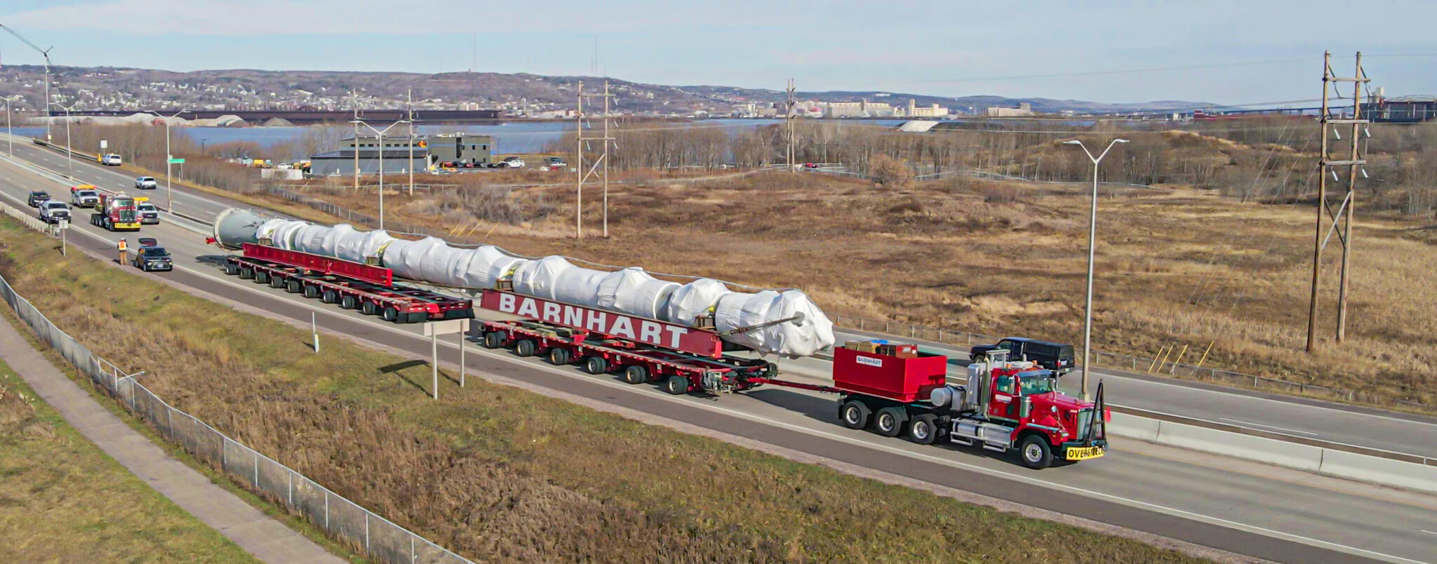 HEAVY HAUL SPANS SIX STATES