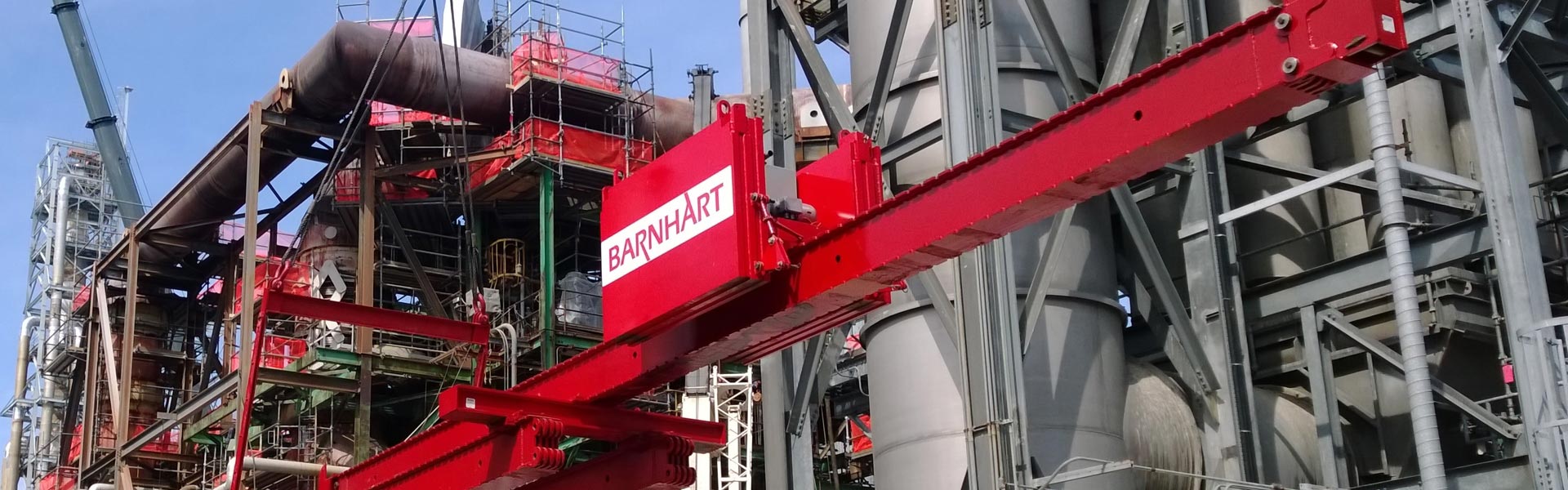 Barnhart's Edmonton Facility - Barnhart Crane & Rigging